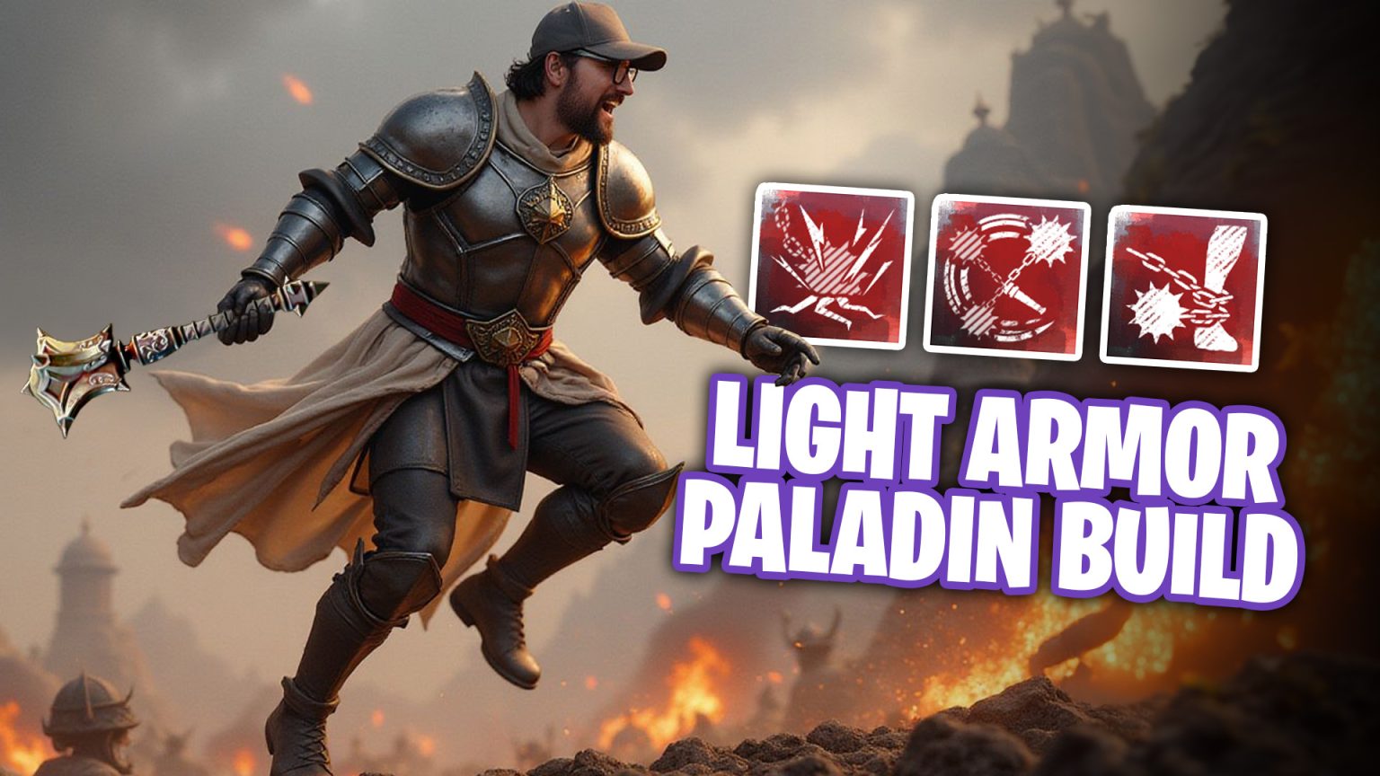 LIGHT ARMOR PALADIN BUILD - NEW WORLD: AETERNUM - MADshadowman